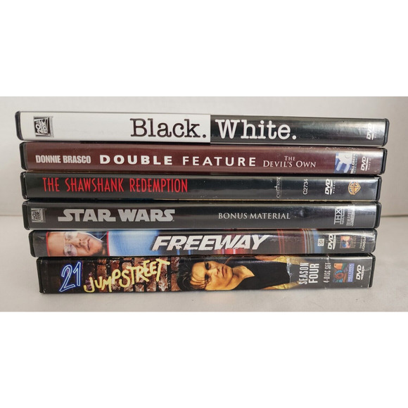 Unbranded | Media | Mixed Genre And Series Dvd Lot Of 6 Blackwhite ...